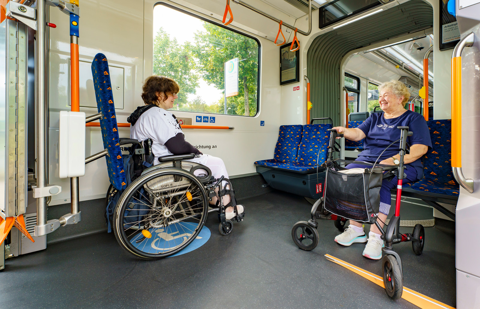 rnv: Barrierefreiheit in der Rhein-Neckar-Tram · rnv Online